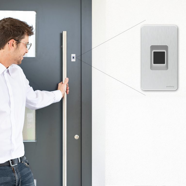 EKEY dLINE, EL NUEVO LECTOR BIOMÉTRICO DE HUELLA PARA PUERTAS DE ...